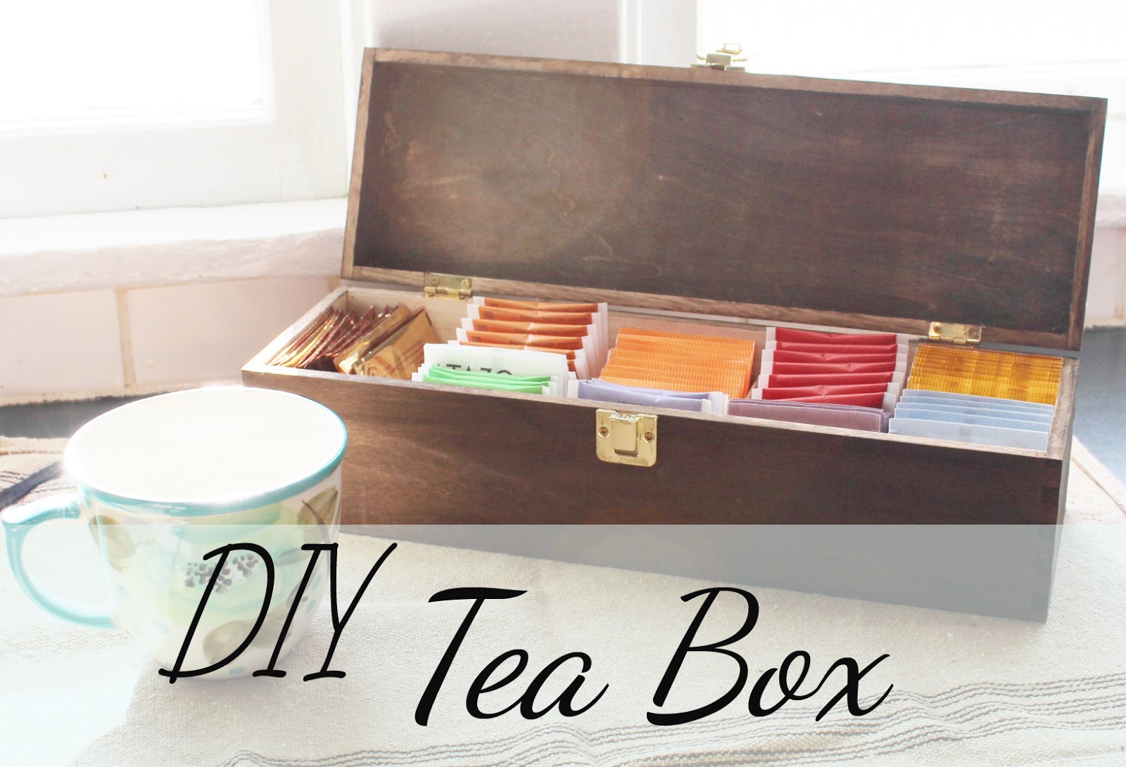 Messy Ever After: Tutorials, Projects, and Crafty Bits: DIY Tea Box