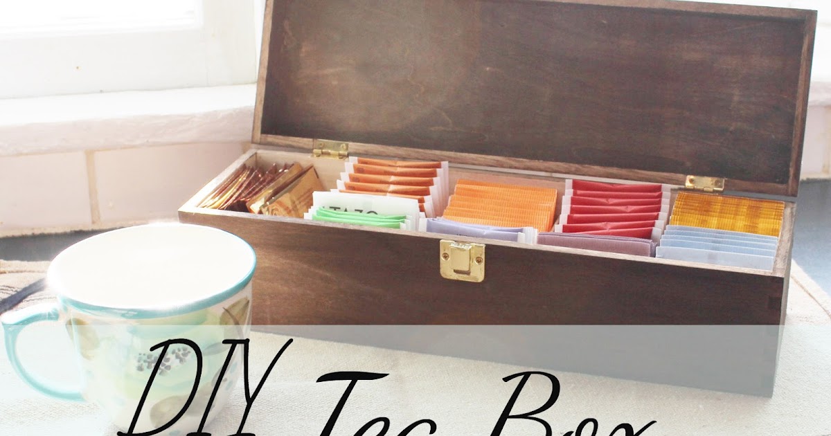 Messy Ever After: Tutorials, Projects, and Crafty Bits: DIY Tea Box
