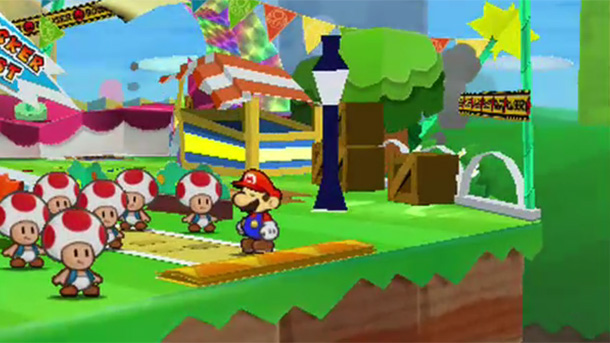 Confira a cutscene de encerramento do World 1 de Paper Mario Sticker ...