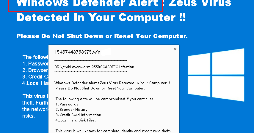 Your PC Fixer: Fake Windows Defender Alert Removal Tips