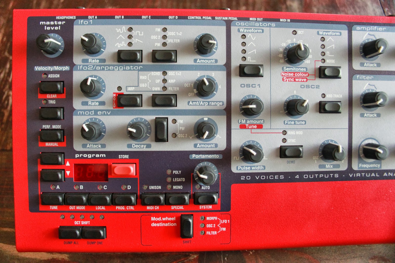 MATRIXSYNTH: Clavia Nord Lead 2X Rack Virtual Analog Synthesizer with ...