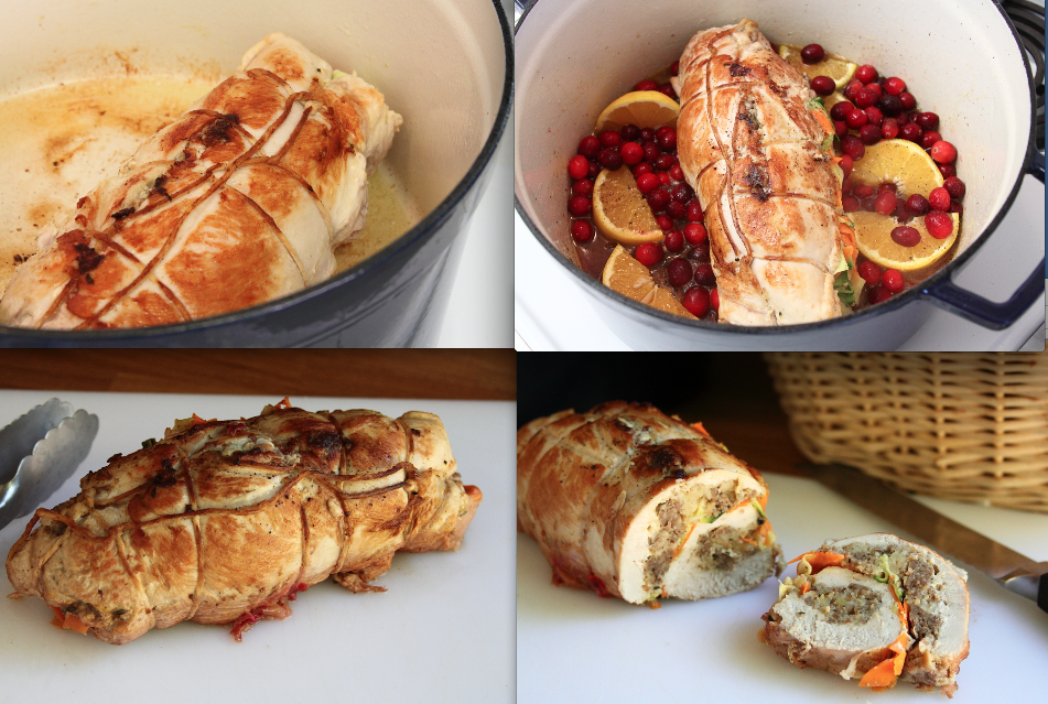 ShowFood Chef: Rolled Stuffed Turkey in Orange and Cranberry - Rotolo ...