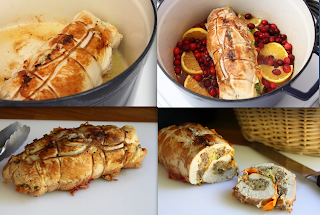 ShowFood Chef: Rolled Stuffed Turkey in Orange and Cranberry - Rotolo ...
