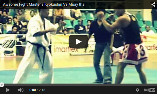 Awsome Fight Master's Kyokushin Vs Muay thai - Mixed Martial Arts