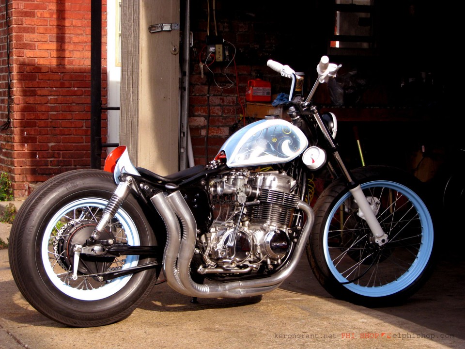 Honda CB 750 Bobber by Keron Grant - Lsr Bikes