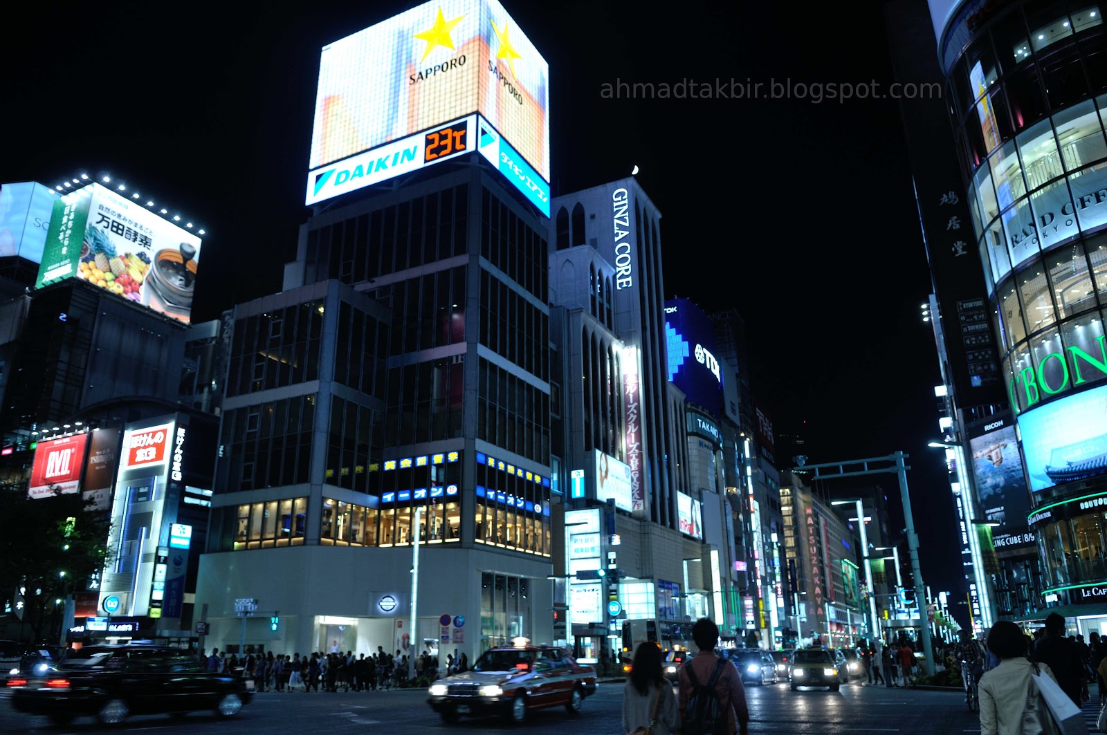 Ahmad Takbir: Shibuya dan Ginza
