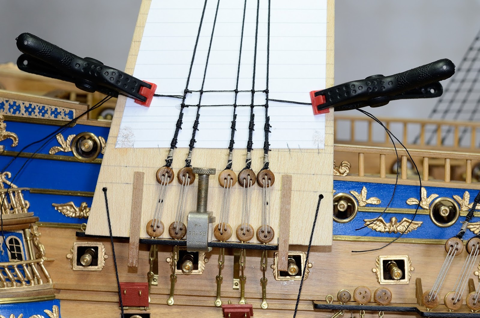 The Construction Of The San Felipe 1690: Ratlines