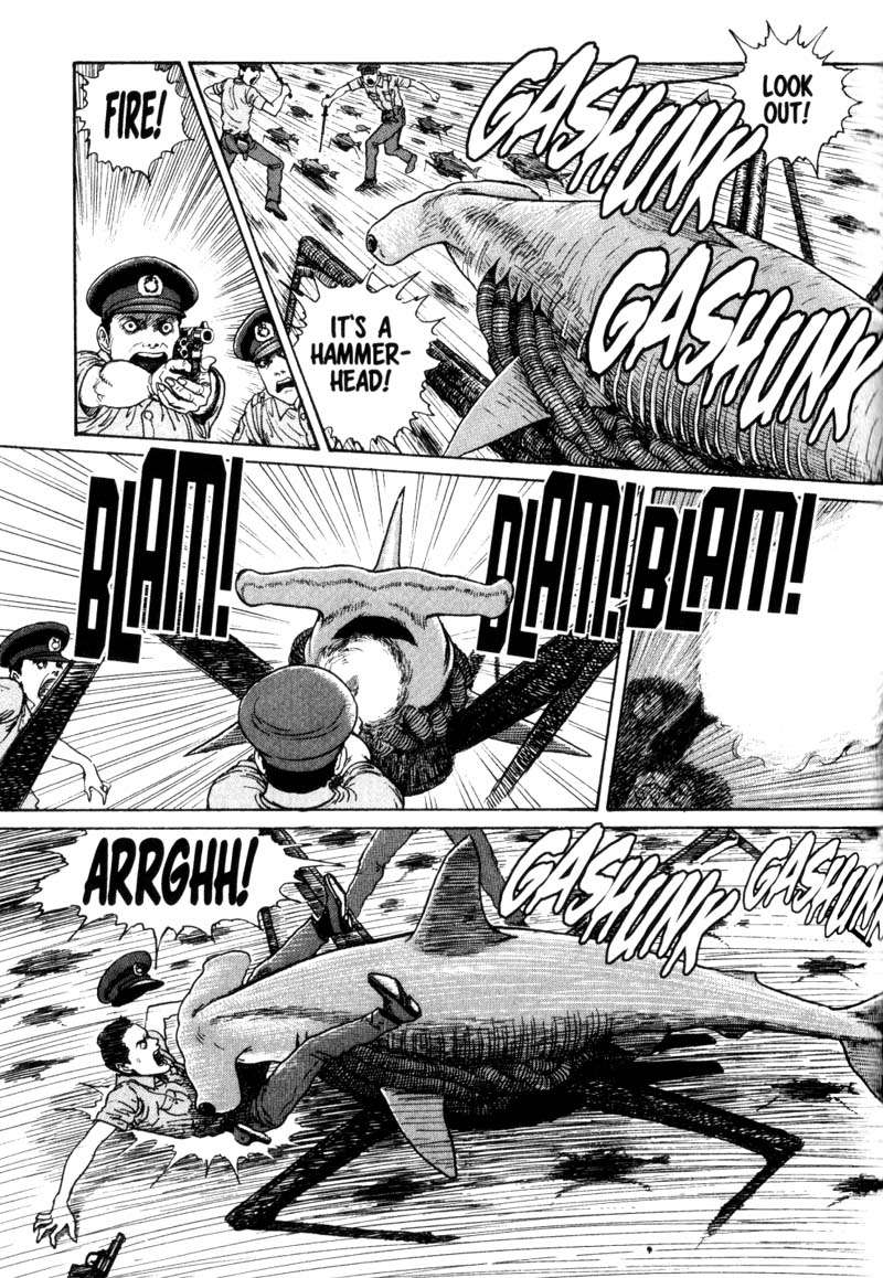 Arquivo Junji Ito: Gyo - Chapter 4 - Shark Attack