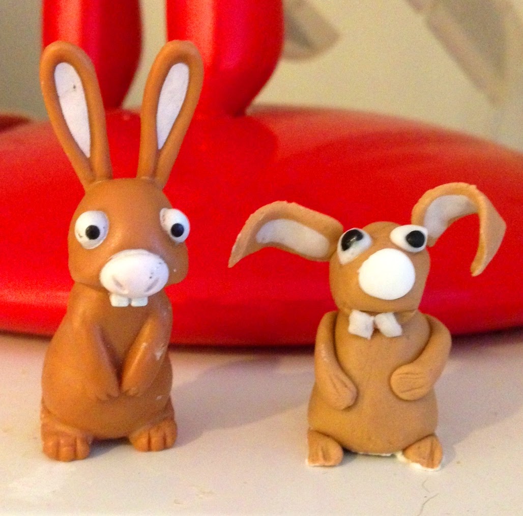 Dr Cupcake and Miss Macaron: How not to make a Frankenstein Easter Bunny