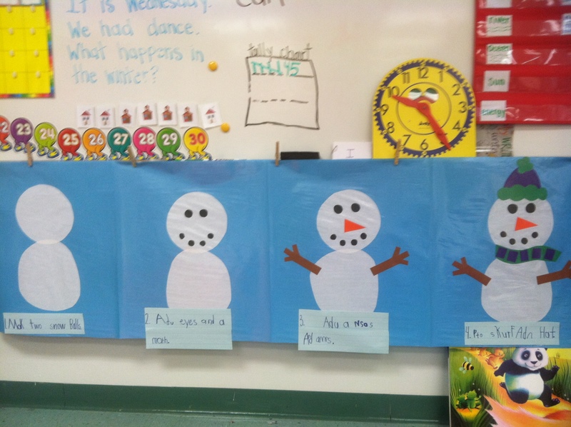Sweet Kindergarten: Snowmen Part 1