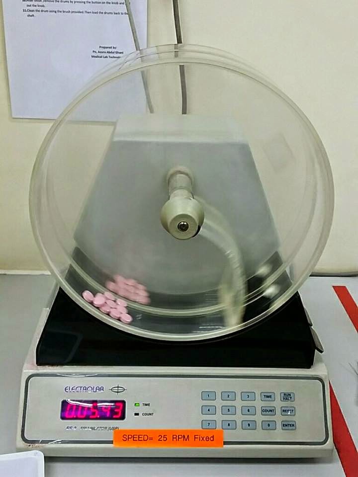 Pharmaceutical Technology II NFNF 2263: Experiment 2: Tablet Friability