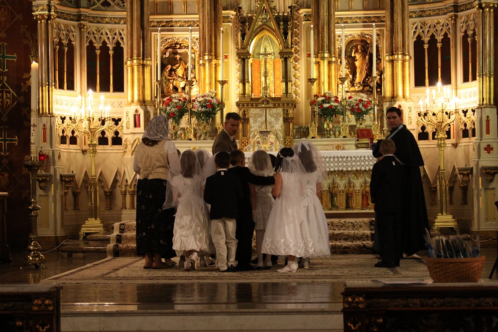 Actions Speak Louder: First Holy Communion and Mother's Day