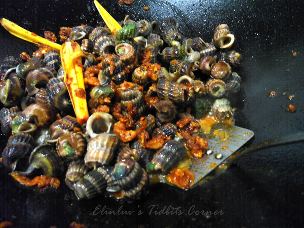 Elinluv's Tidbits Corner: Spicy Hot Balitong With Kangkung