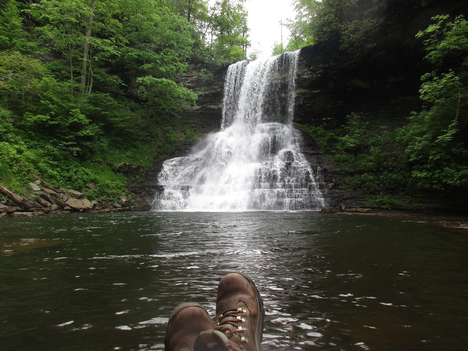 Smoky Scout's Hiking Adventures: Virginia's Best: Cascades & Barney's Wall