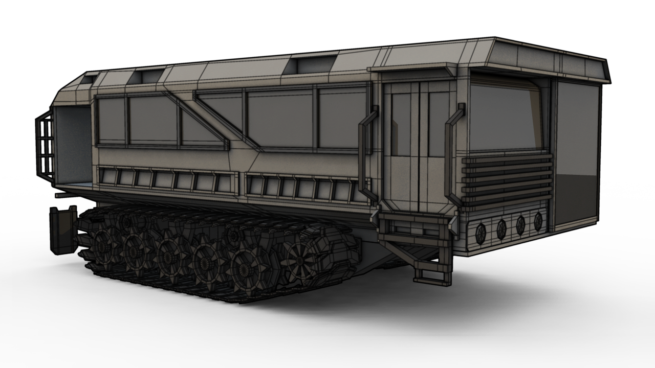 Evan Hiltz - 3D Generalist: Post-Apocalyptic Bus WIP [12-5-13]