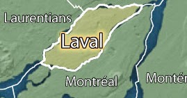 Bike WA to VT, Write History: Laval, Quebec