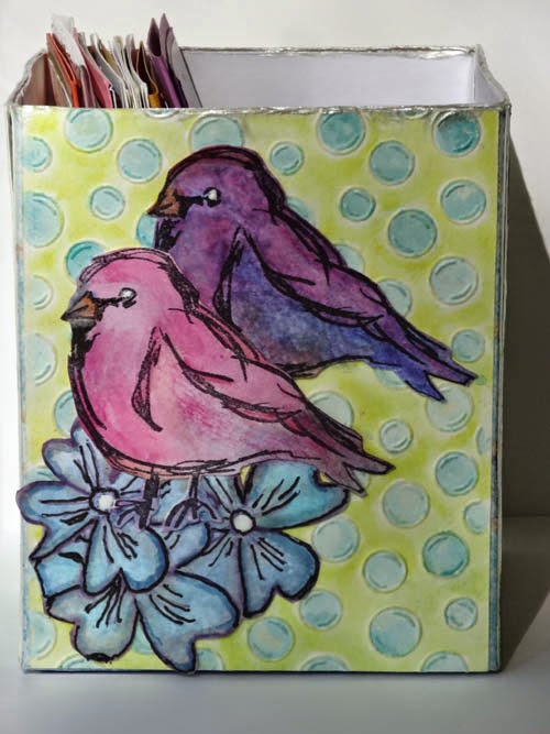 Far North Designs: Repurposing tall tissue boxes