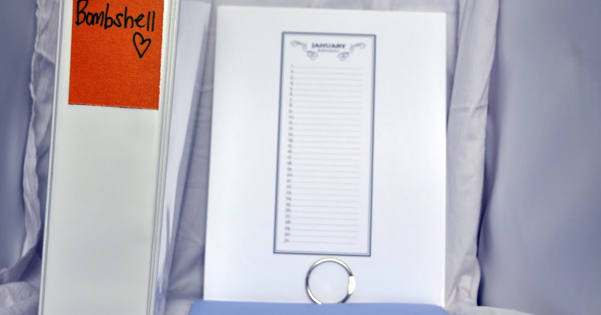 Paper Canteen Creations: Bombshell Tutorial - Perpetual Calendar