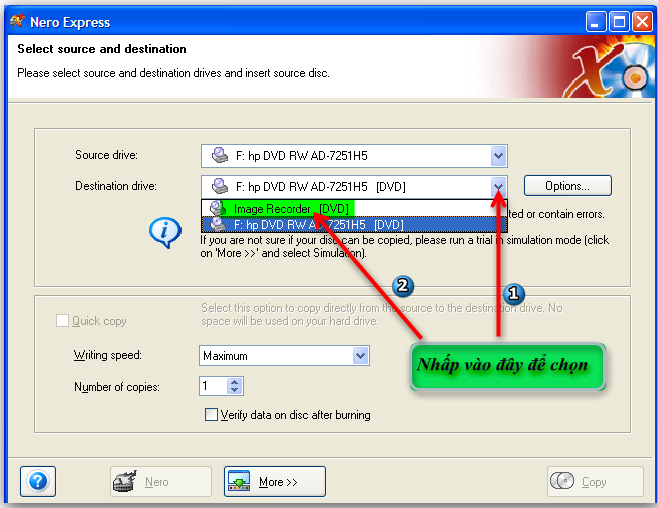Sao lưu đĩa CD bằng cách tạo file ảnh (image) ! | minh lương và mọi người