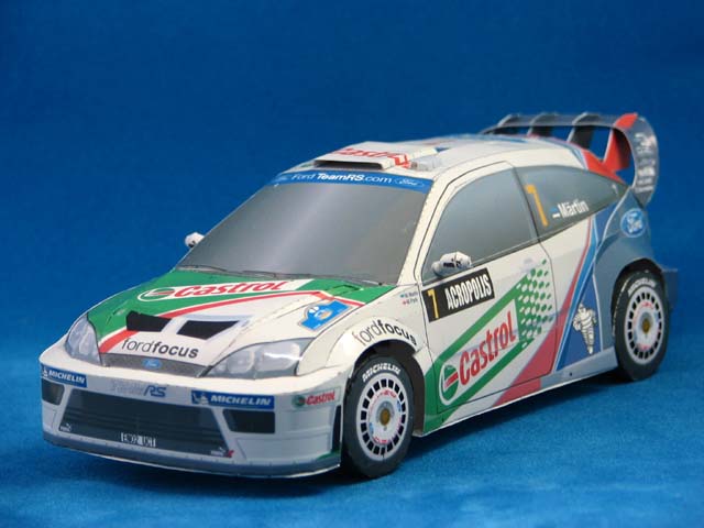 あなたの作りたいを刺激するペーパークラフト リンク データーベース Papercraft Link DataBASE: Ford Focus ...