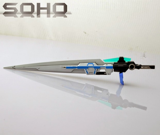 Custom Build: MG 1/100 Full Equipment Gundam 00 Seven Sword/G [XN-Raiser]