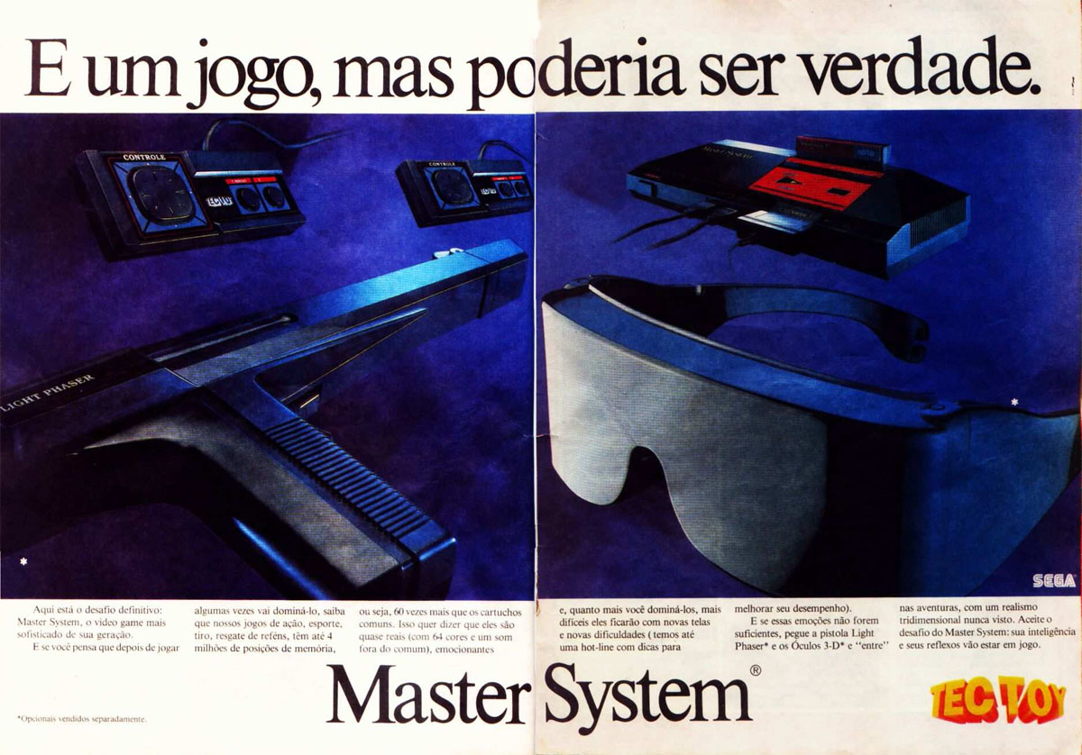 QG Master: O primeiro console a gente nunca esquece > Master System