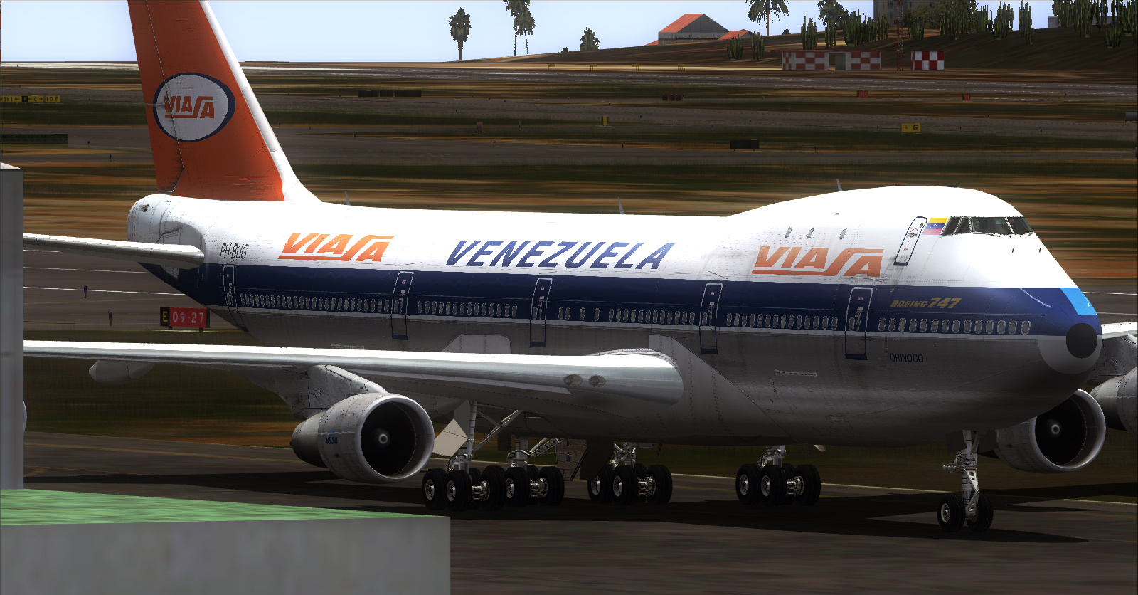 [FSX/P3D] CLS HD Boeing 747-200 Viasa - KLM PH-BUG Orinoco