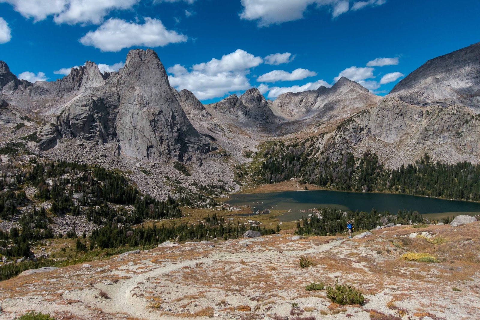 Eric's Hikes: Wind River High Route Day 7: Shadow Lake to Big Sandy ...