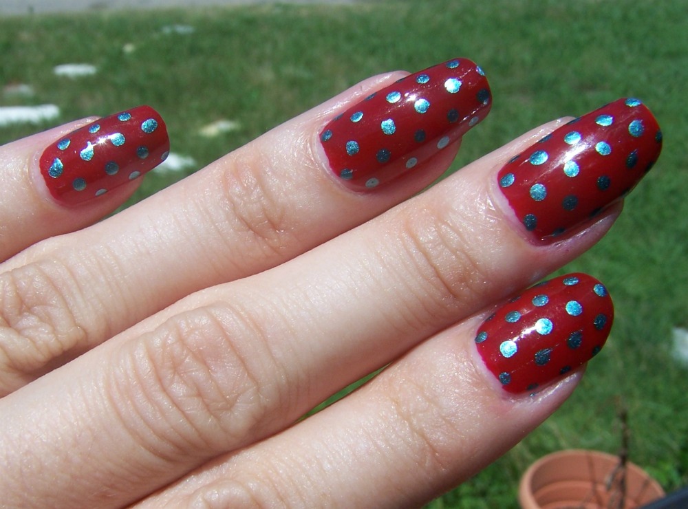 Polka Dot Nails