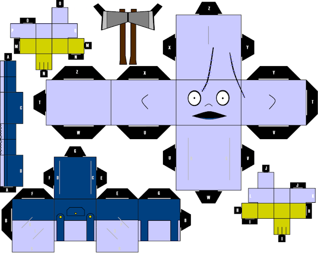 De cubeecraft y algo más: Cubeecraft The Nightmare Before Christmas