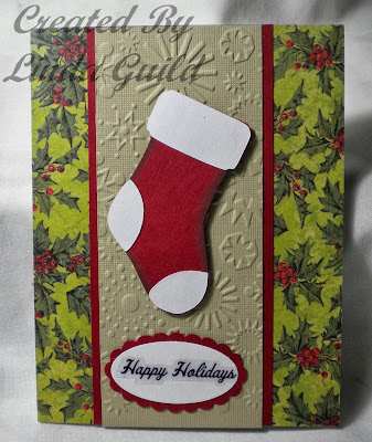 Nothin' Fancy: Christmas Stocking Card