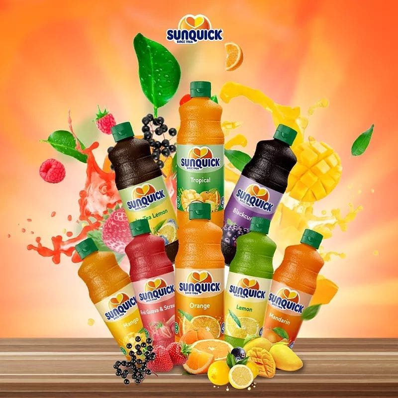 ISA MUNANG PATALASTAS: 219.Over 20 Glasses of SUNQUICK, Print Ads 1970-71