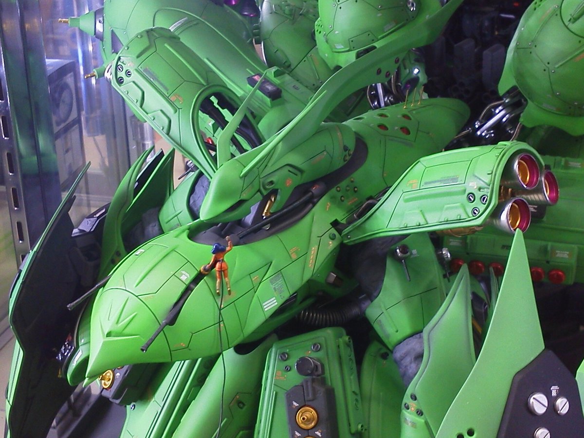 GUNDAM GUY: RE/100 Nightingale Custom [GBWC 2016 Japan] - Entry Build