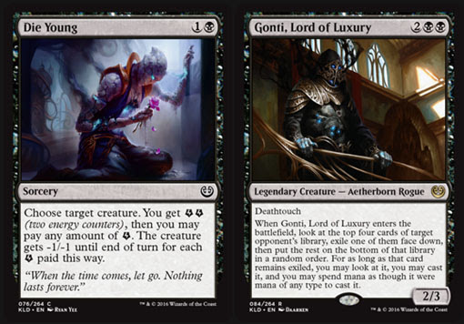 Magic the Gathering Adventures: Kaladesh Set Review: Black