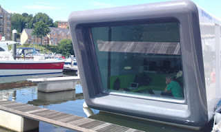 Nora FM: Modern Minimalist Multifunction H2O Floating Office Design