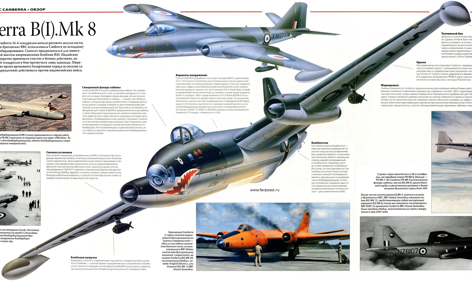Blog de Aviones de Caza y Ataque: English Electric / BAC Canberra