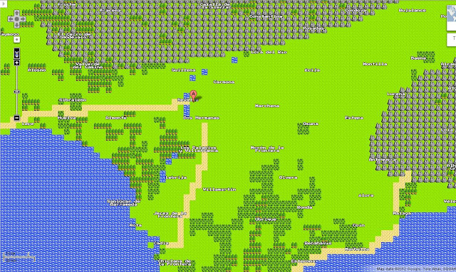Google Maps en versión 8-Bits ~ La Caja De Pandora
