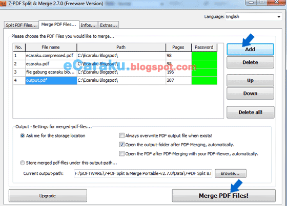 7-PDF Split & Merge Software Gratis Untuk Gabung dan Pisahkan Dokumen PDF