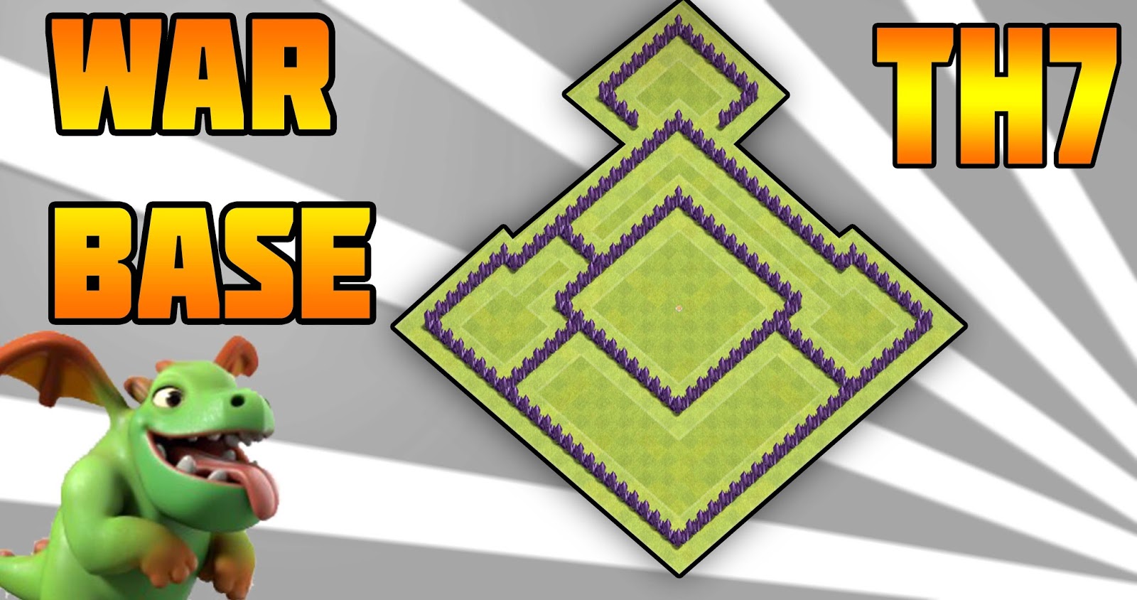Clash Of Clans Base Buildings : Clash of Clans - Town Hall 7 Defence ...