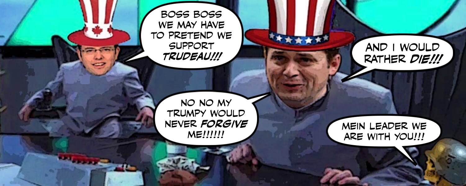 Montreal Simon: Andrew Scheer's Phony Trumpling Capitulation