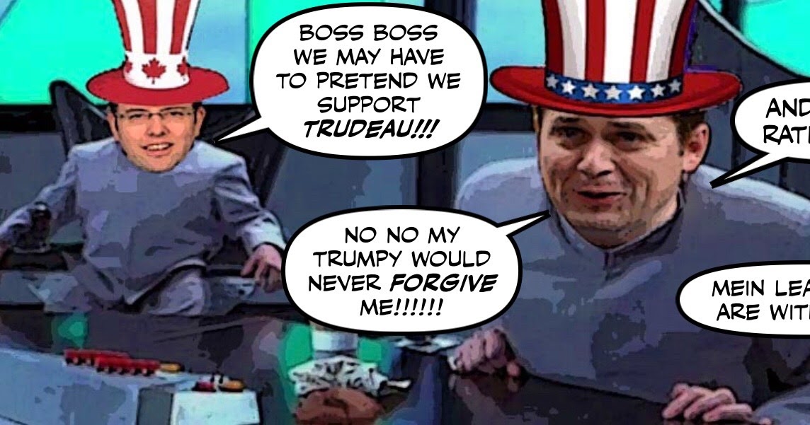 Montreal Simon: Andrew Scheer's Phony Trumpling Capitulation
