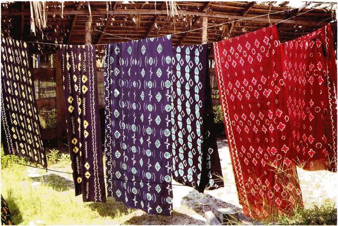 South Kalimantan Potencies: Sasirangan Cloth (Kain Sasirangan)