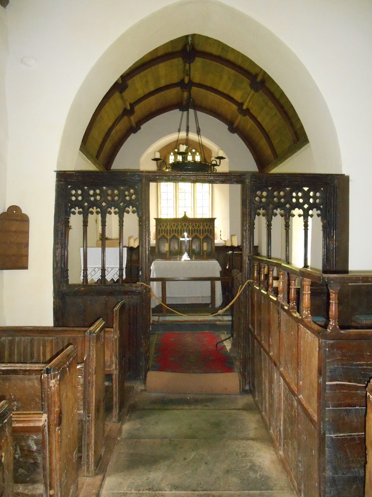 Off the Beaten Track in Somerset: St Beuno's Church, Culbone