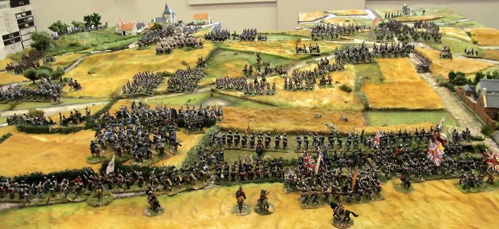 The Wargaming Depot: Building a Waterloo Table - Rethink