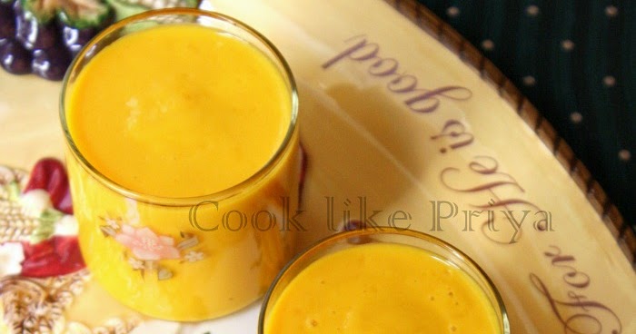 Cook like Priya: Mango Lassi | Summer Drinks | Mango based recipes
