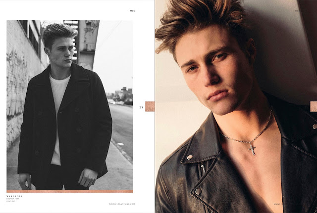 DYLAN TESSONNEAU / ELEGANT MAGAZINE, FEBRUARY 2018 - BANG! Management