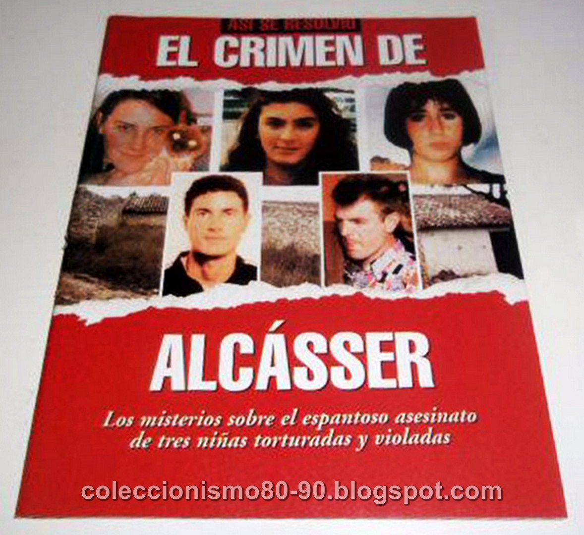 Coleccionismo 80-90: DOSIER PROMOCIONAL DEL CASO ALCÀSSER