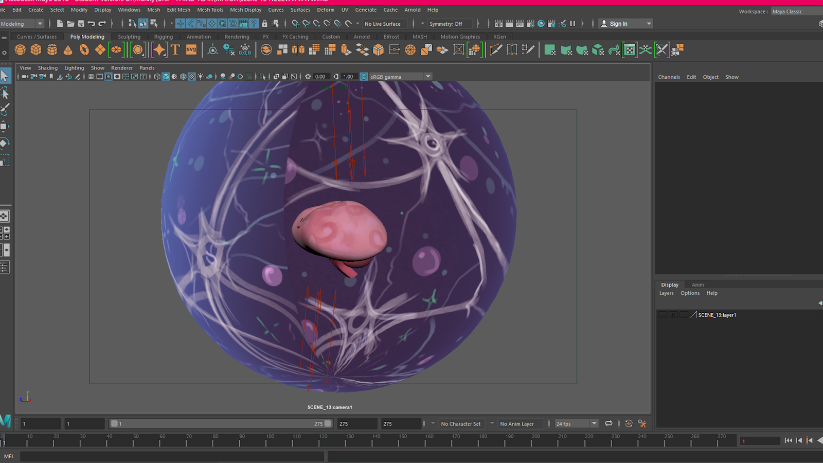 Manisha Dusila - BA (HONS) Computer Animation Arts, UCA Rochester: 2018