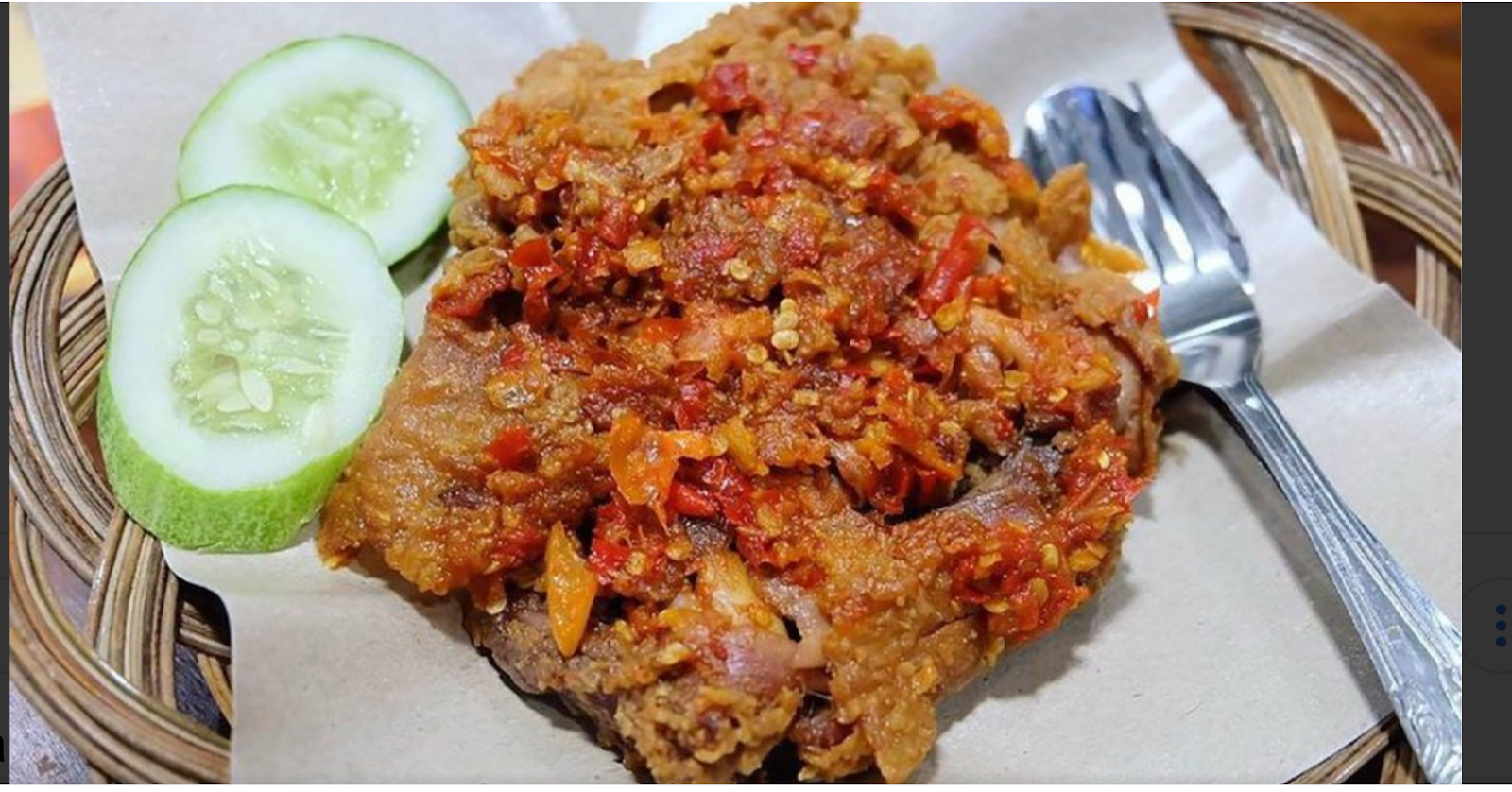 how to make delicious geprek chicken