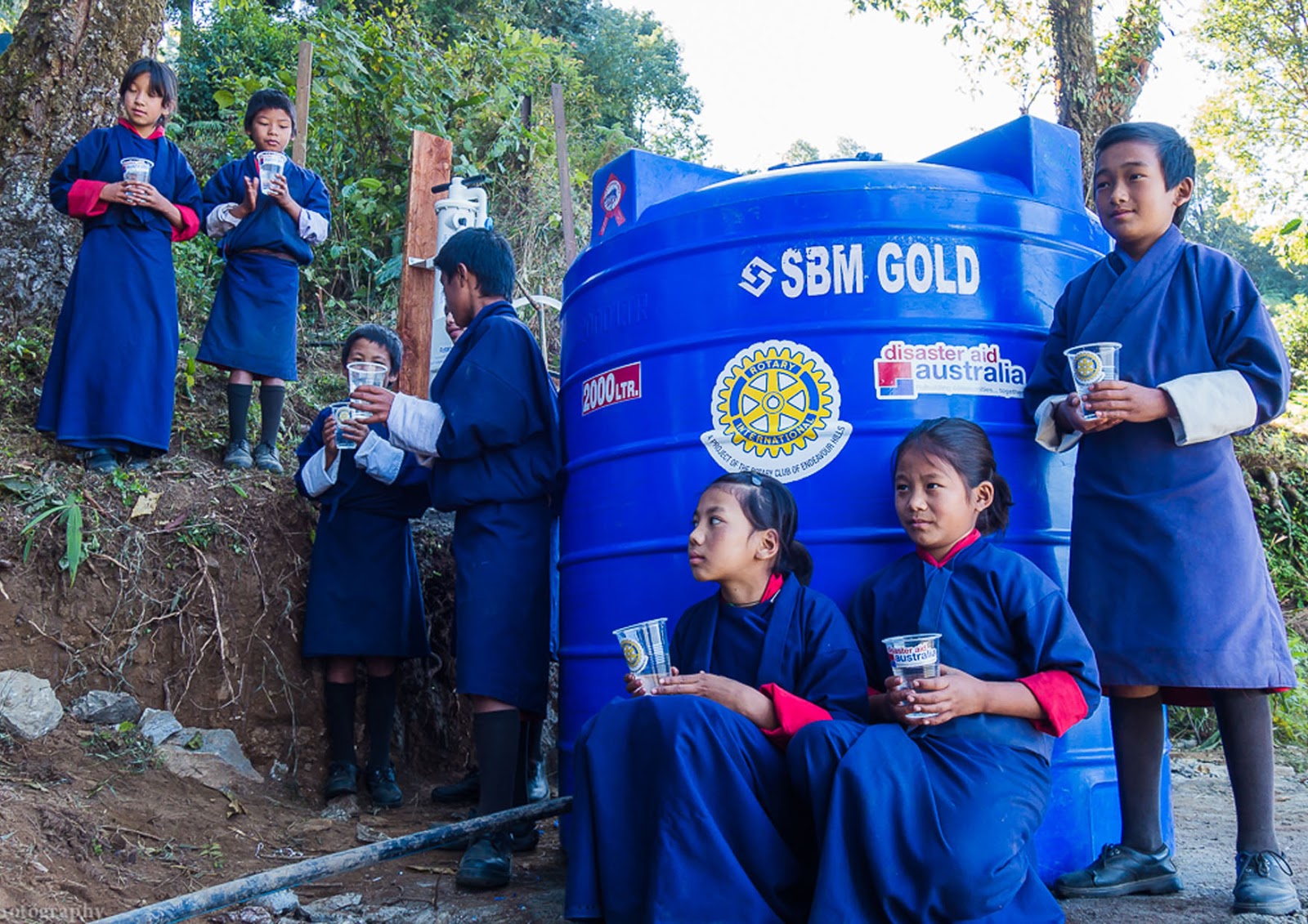 Bhutan Land Of The Thunder Dragon: Service Above Self - Rotary Club of ...